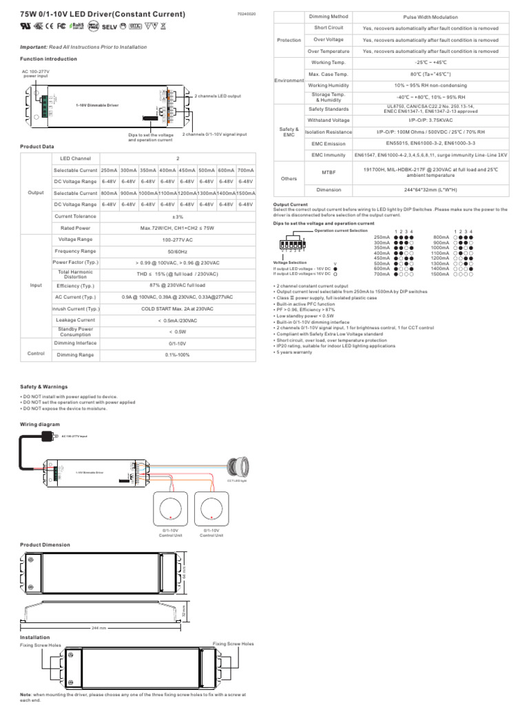 (70240020)SRP-2007-75CCT instruction | PDF | Manufactured Goods ...