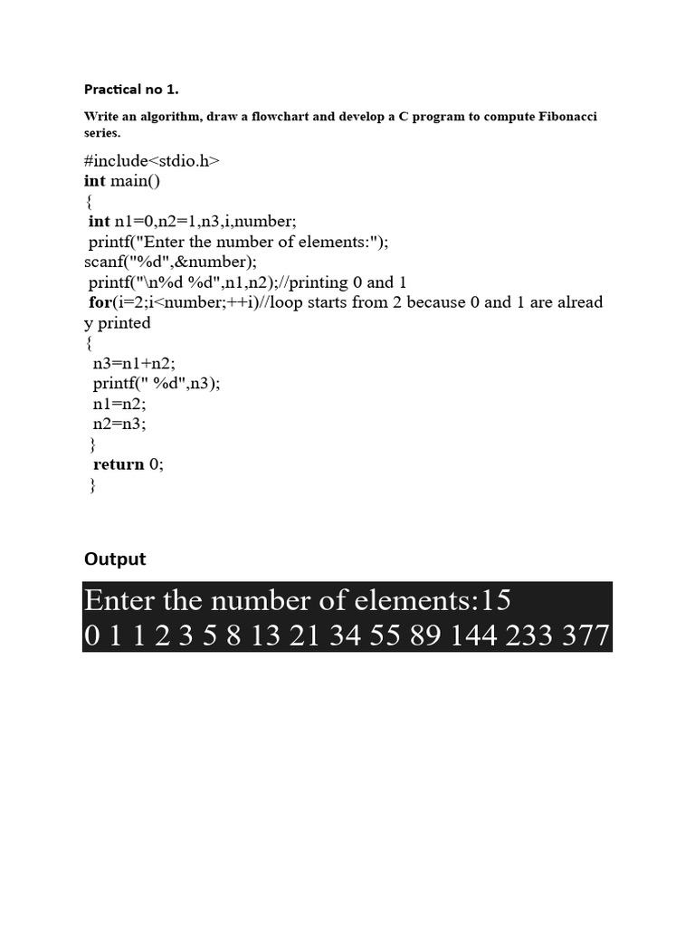 c Practicals 1-20 | PDF | String (Computer Science) | Computer Science