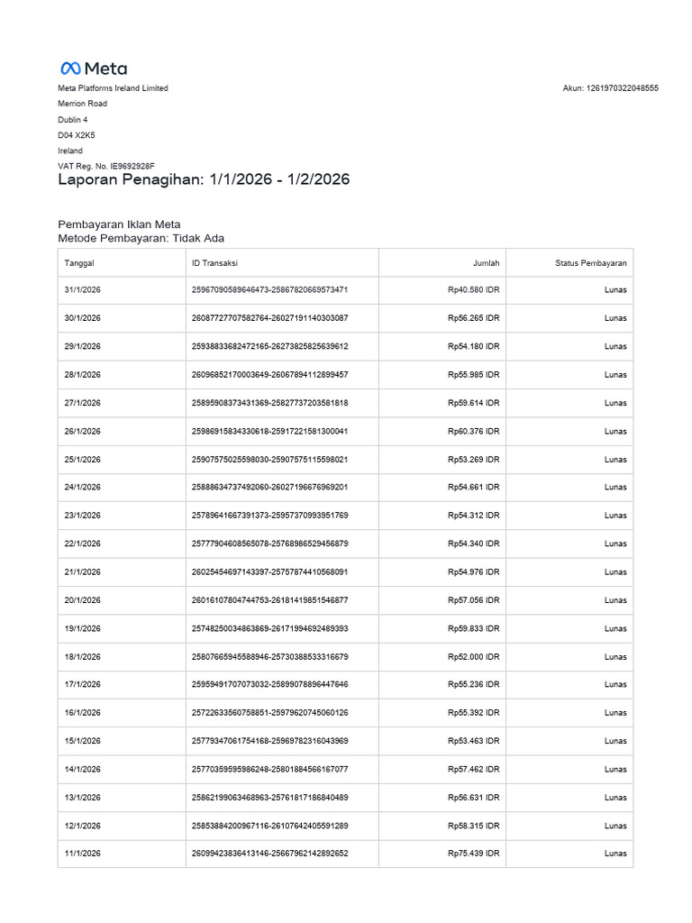 GENARA - 2026-01-01 - 2026-02-01 - Invoice - Summary | PDF