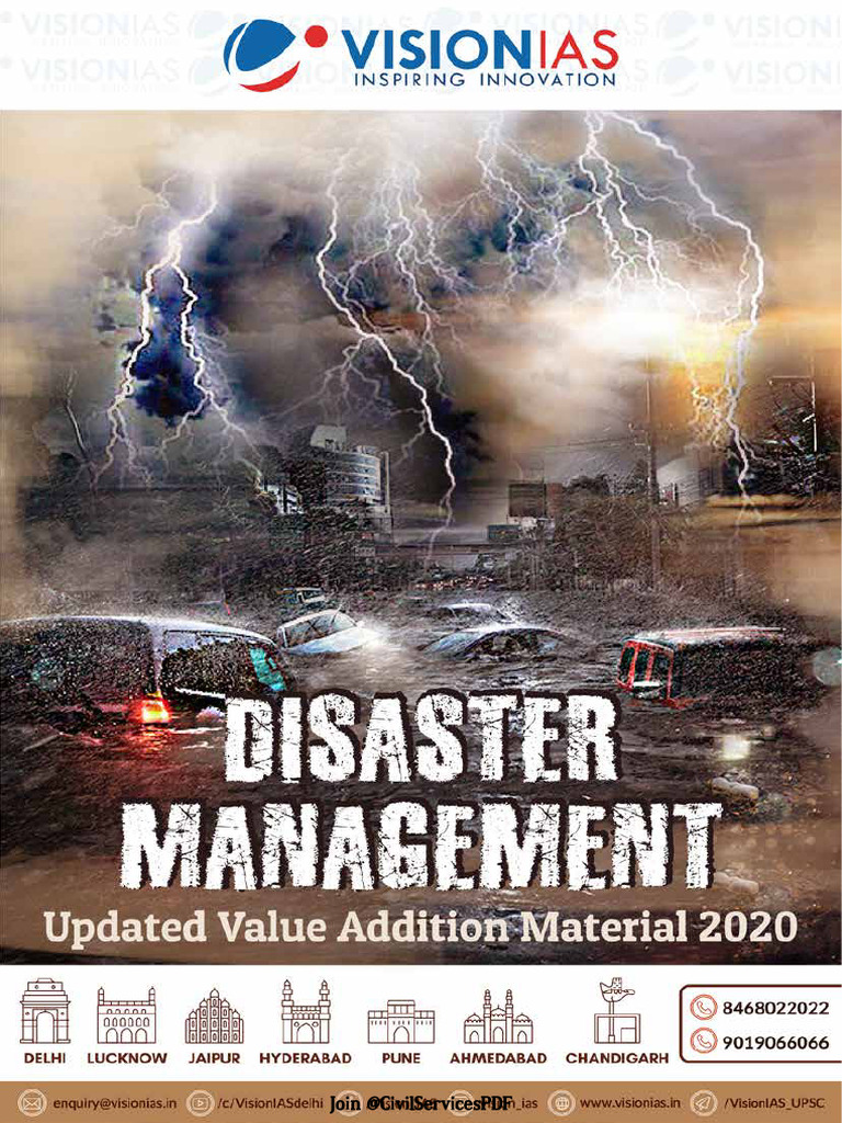 Vision VAM 2020 Disaster Management Freeupscmaterials.org | PDF ...