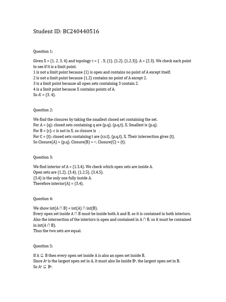 Assignment Steps With Solutions | PDF