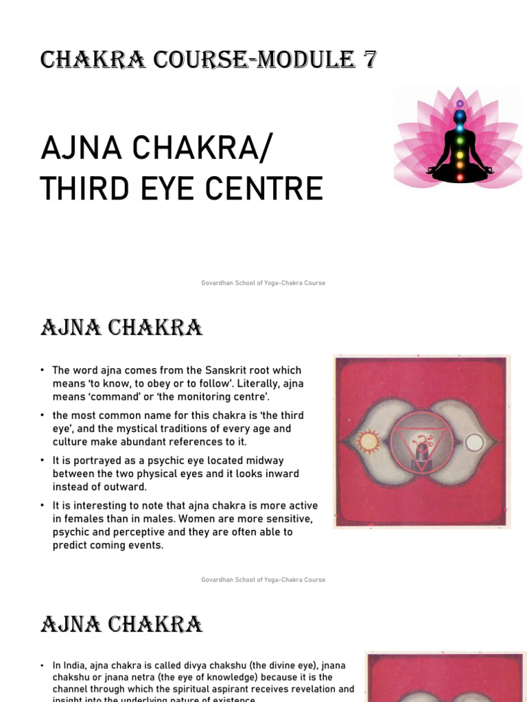 Ajna | PDF | Imagination | Intuition