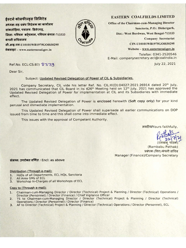DOP Revised | PDF