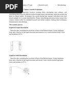 Subculturing Techniques in Microbiology | PDF | Growth Medium ...