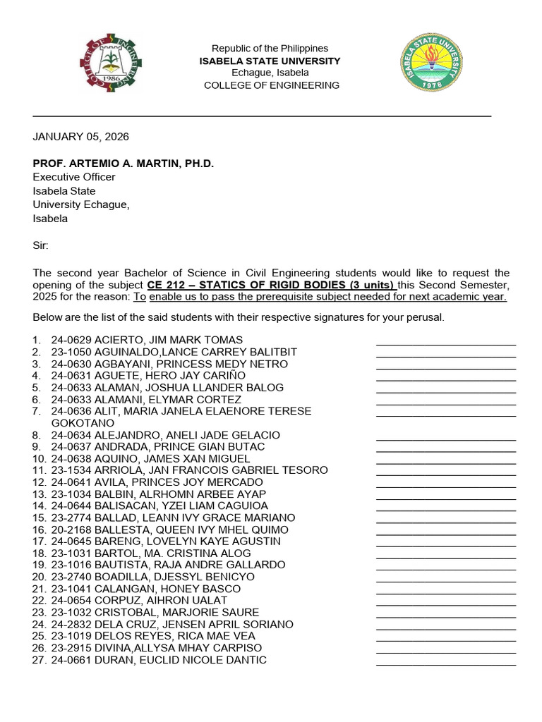 Srb Request Letter | PDF