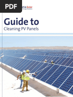 SOP for Wet Cleaning Solar Modules | PDF | Solar Panel | Personal ...