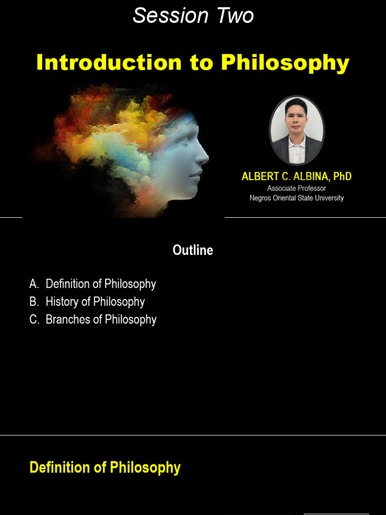 Session 2 Intro to Philosophy v.2 | PDF | Reason | Existence Of God