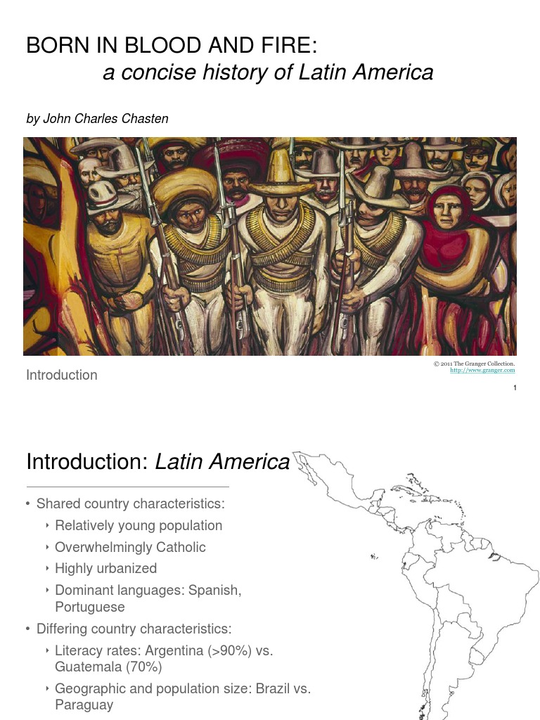Born in Blood and Fire Introchapter 1 | PDF | Latin America | Colonialism
