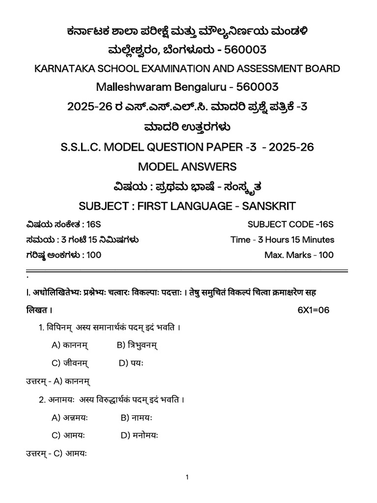 Class 5 Exam Paper | PDF