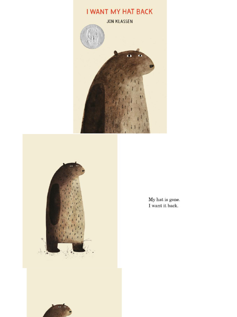 I Want My Hat Back (JON Klassen) | PDF