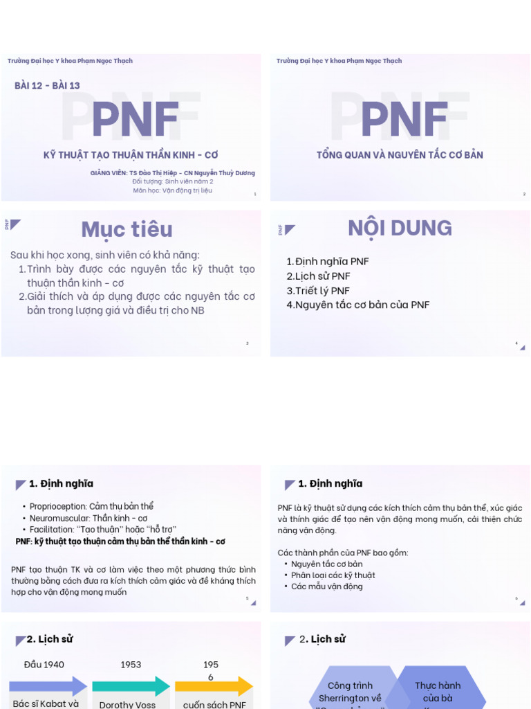 ki thuat pnf | PDF
