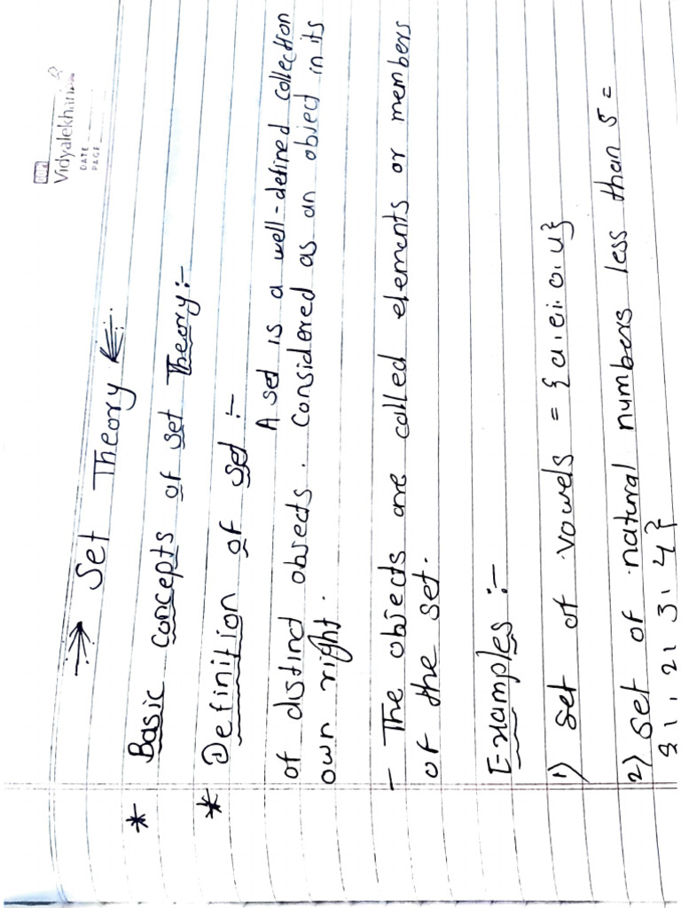 DM Notes 26 Sept 2025 | PDF