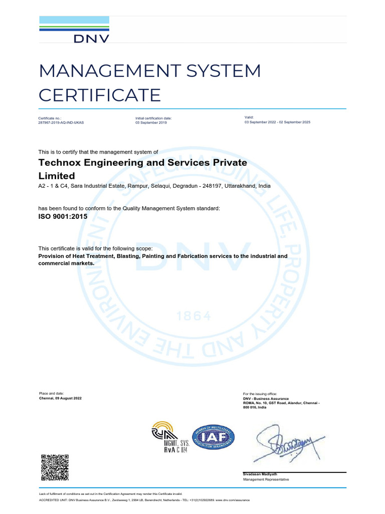 ISO Technox | PDF