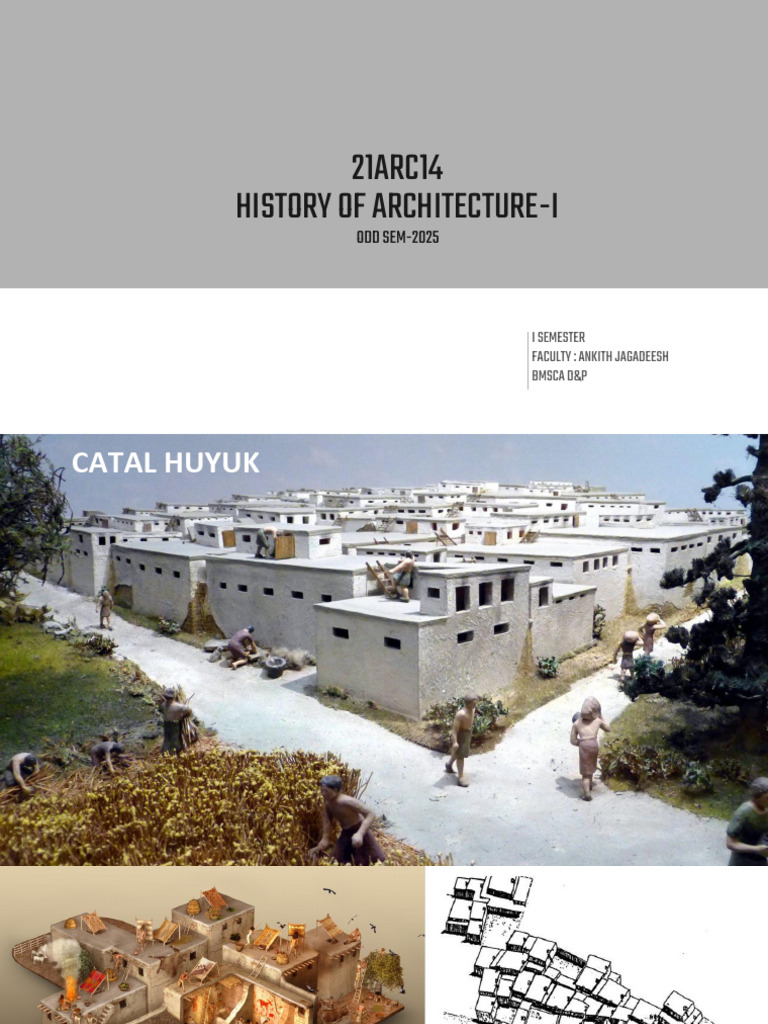 M1_HOA_Mod 1_Catal huyuk, Megalithic architecture | PDF | Stonehenge