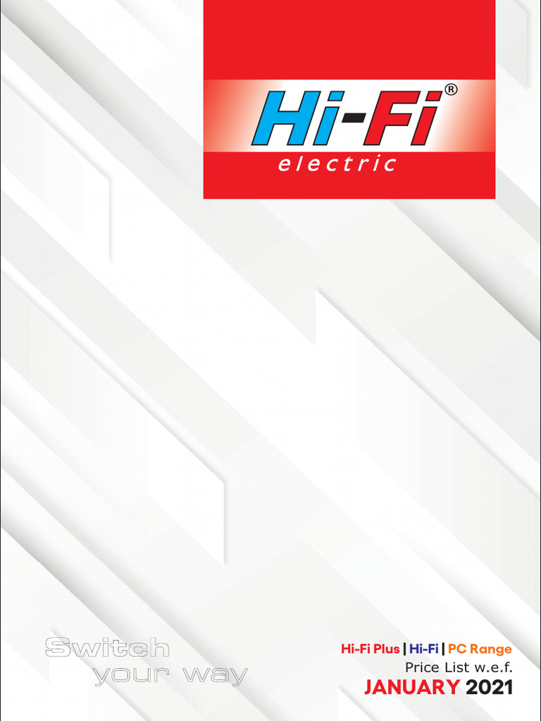 Hi-Fi Plus & PC Price List 2021 | PDF | Electrical Engineering ...