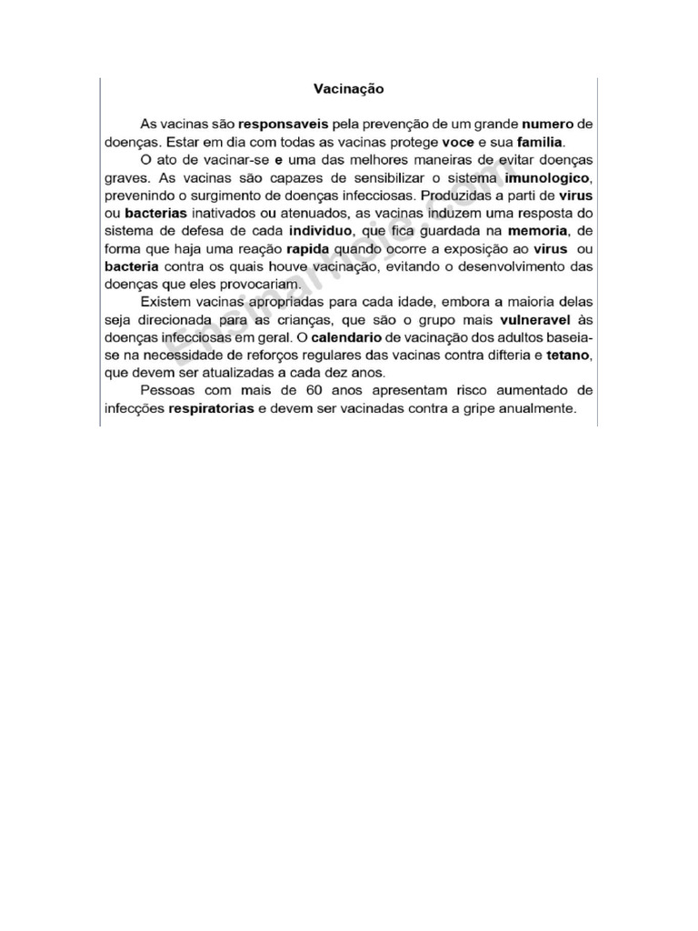 Texto para Acentuar | PDF