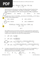 2024 AP Chemistry FRQ Overview | PDF | Sodium Hydroxide | Silver