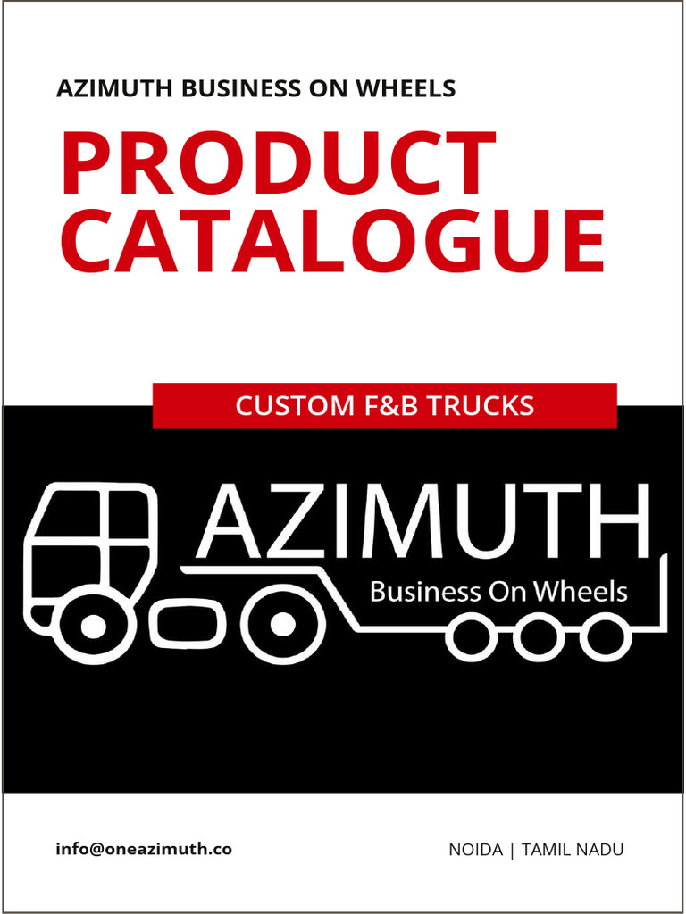 Azimuth Food Trucks Brochure | PDF | Food And Drink Preparation ...