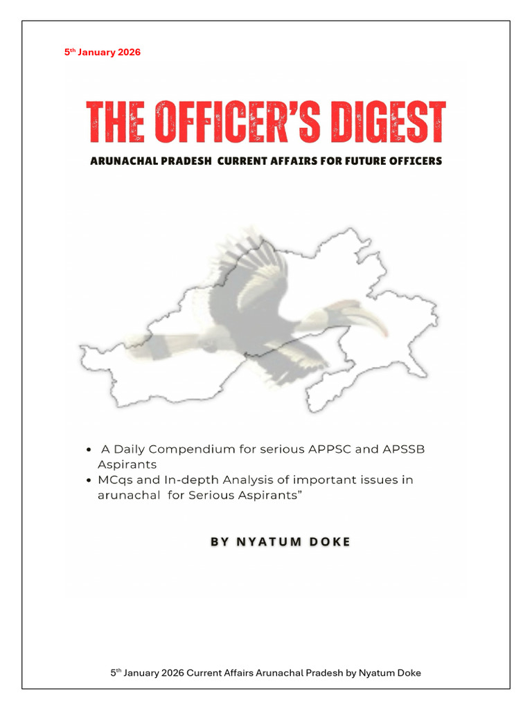 5 JANU Officer Digest | PDF | Freedom Of Speech | Police