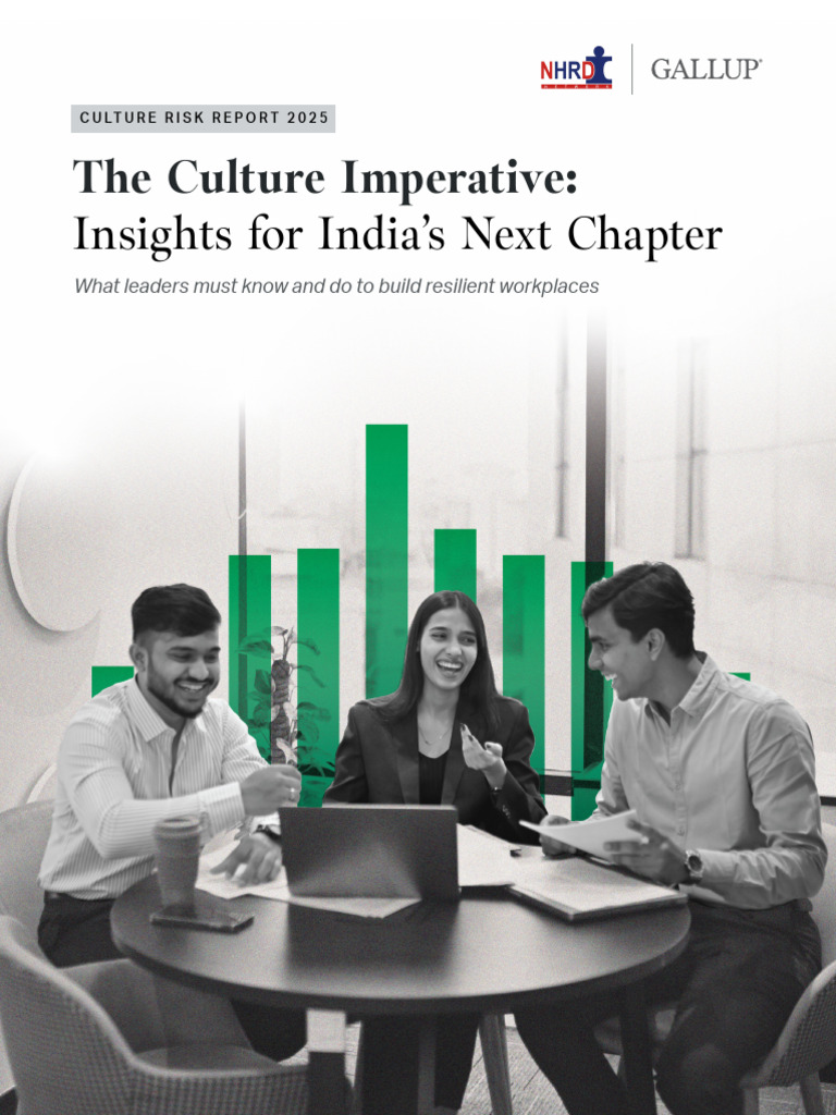 Gallup India Culture Risk Report | PDF | Leadership | Organizational ...