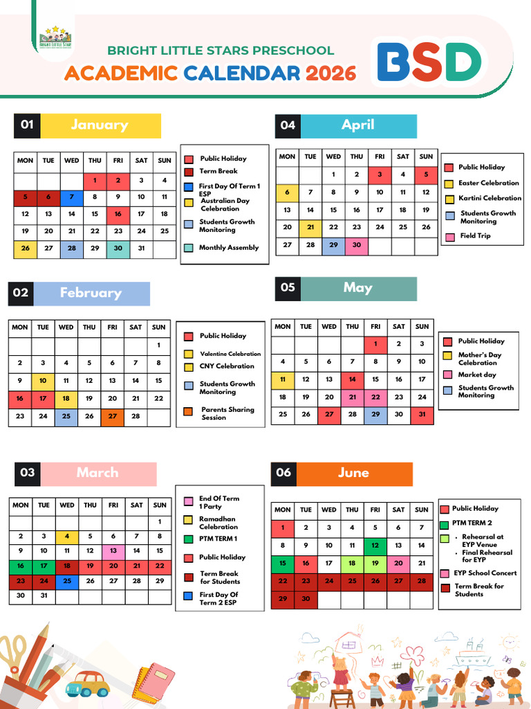 Academic Calendar BSD | PDF | Academia | Observances