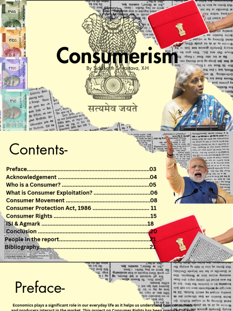 Consumerism File, For Class 10 | PDF | False Advertising | Consumer ...