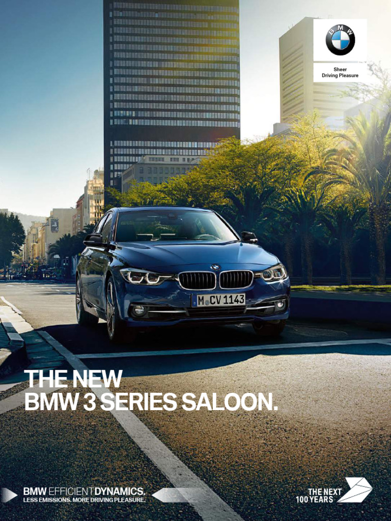 BMW 3 Series Saloon (F30) LCI - Sales Literature - Catalogue - Aug ...