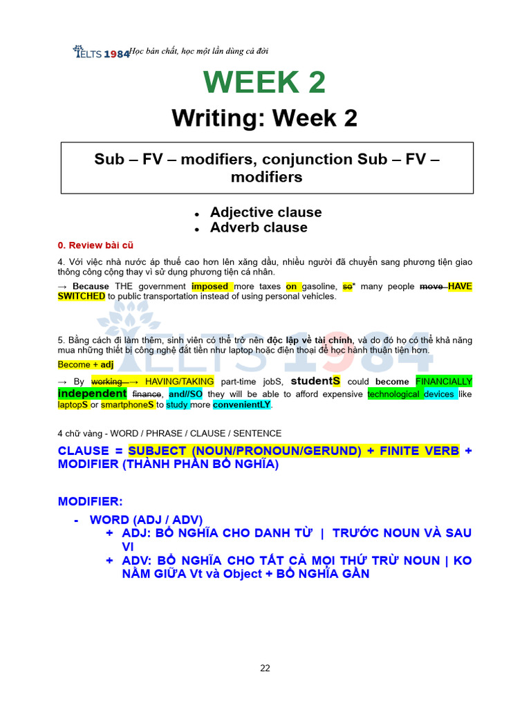 w2 Writing | PDF