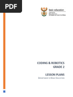 Robotics Lesson Plan for Grade 1 | PDF | Lesson Plan | Learning