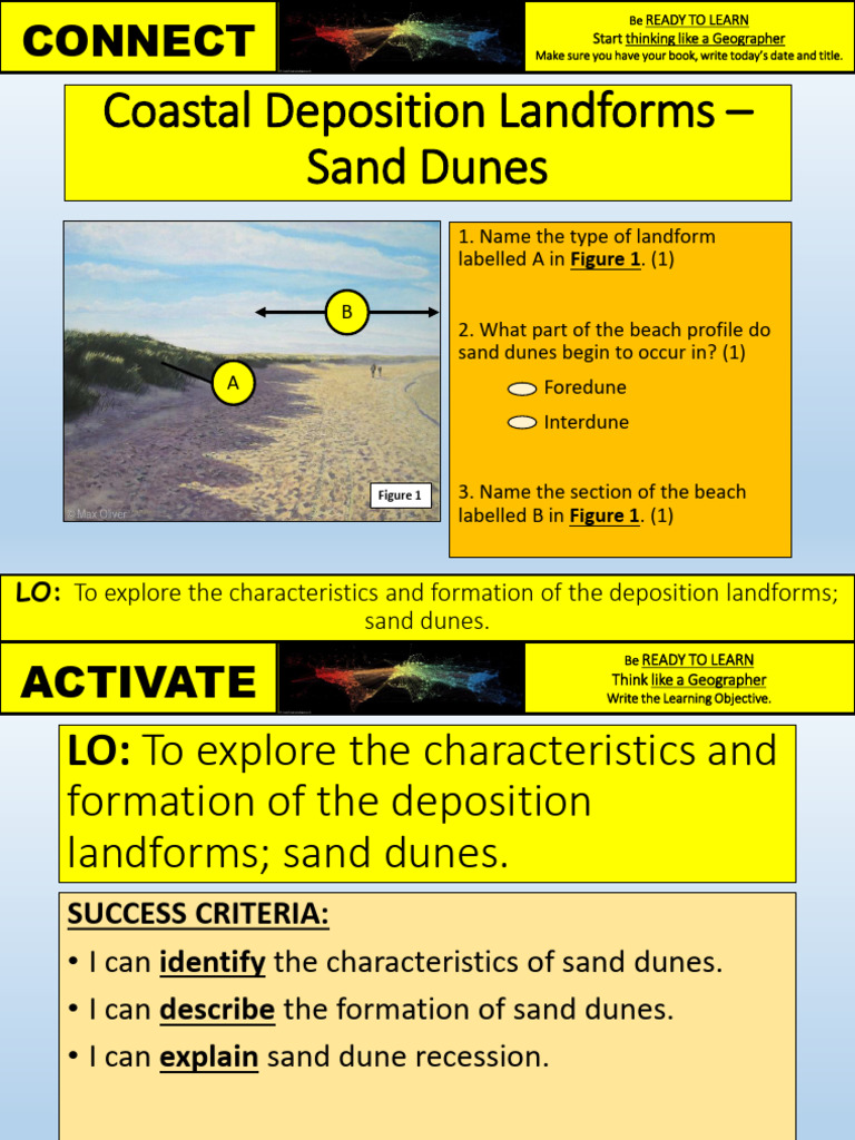 Coastal Deposition Landforms (Sand Dunes) | PDF | Dune | Beach