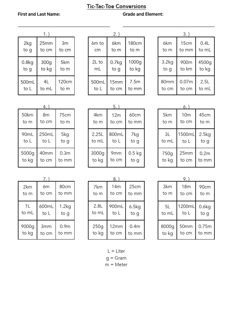 9 Tic Tac Toe Boards Final | PDF