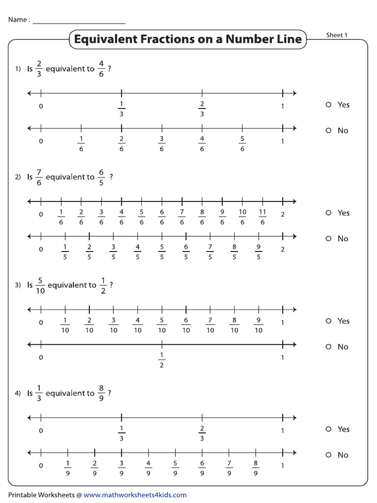 Identifying Fractions 1 | PDF