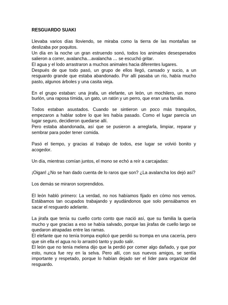 RESGUARDO SUAKI Majorado | PDF