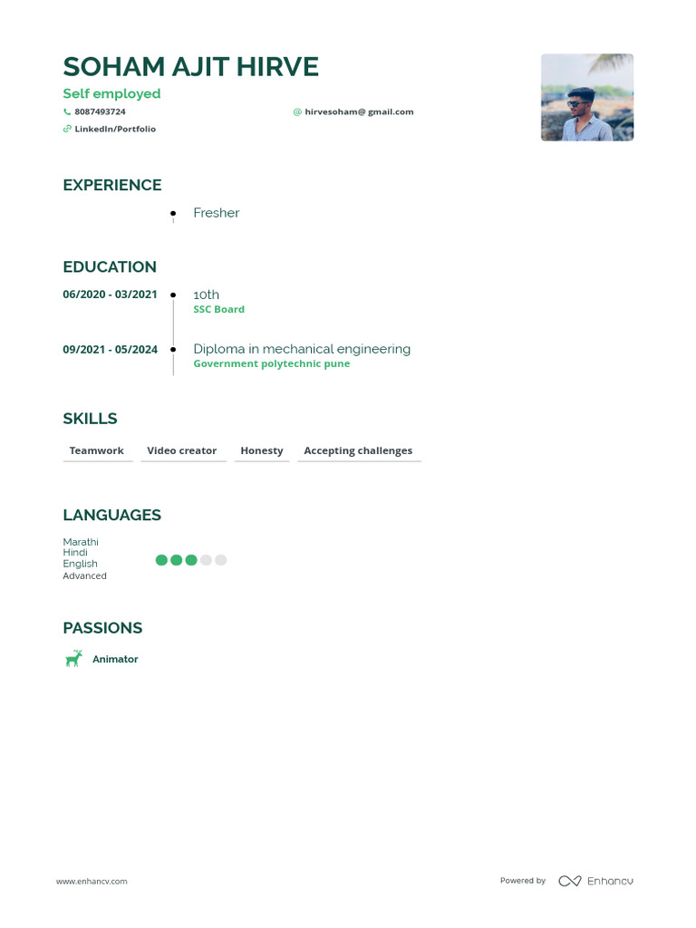 So Hamaji Thir Ve Resume | PDF