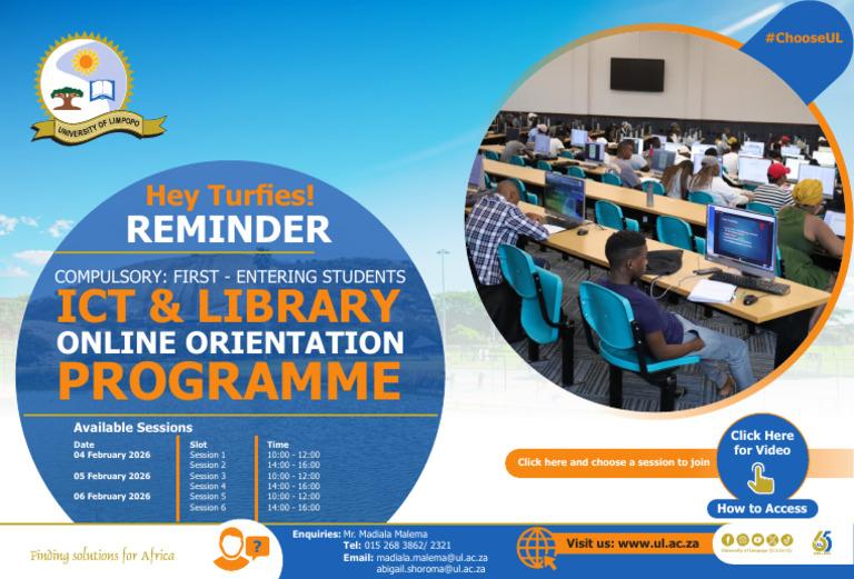ICT Online Orientation Poster | PDF