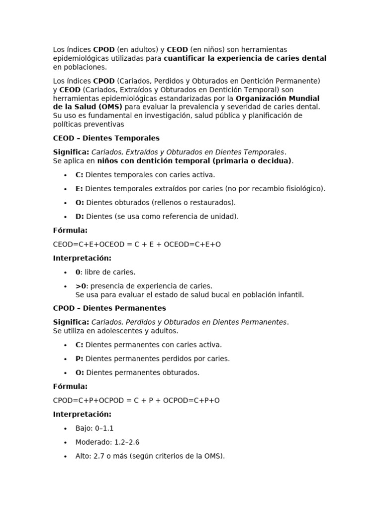 CEOD Y CDOP | PDF