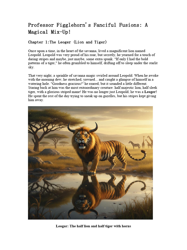 Dr. Figglehorn Imaginary Animals Book Docx | PDF | Zoology