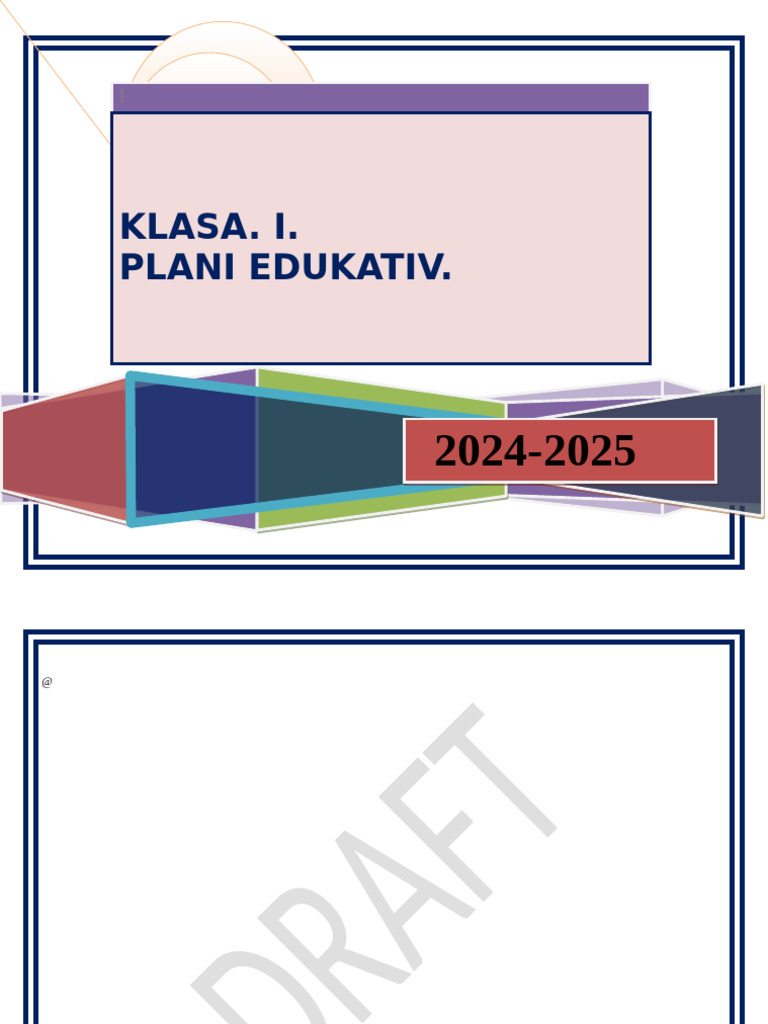 Plani 2024-2025hejehjwe | PDF