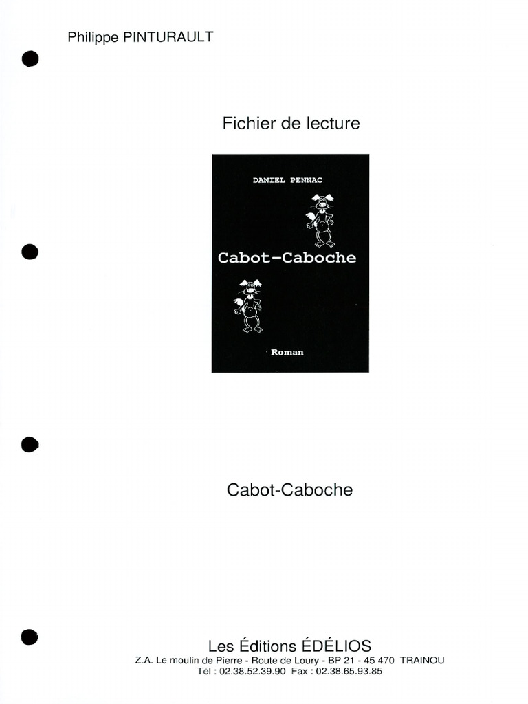 Edelios - Fichier Lecture - Cabot Caboche | PDF