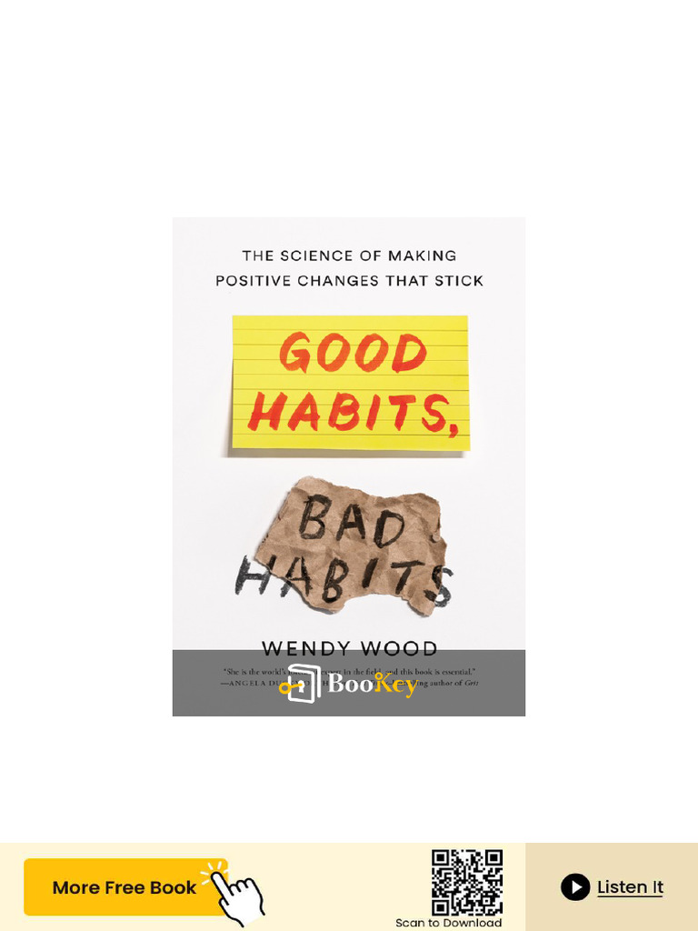 Good Habits, Bad Habits PDF | PDF | Habits | Self-Management