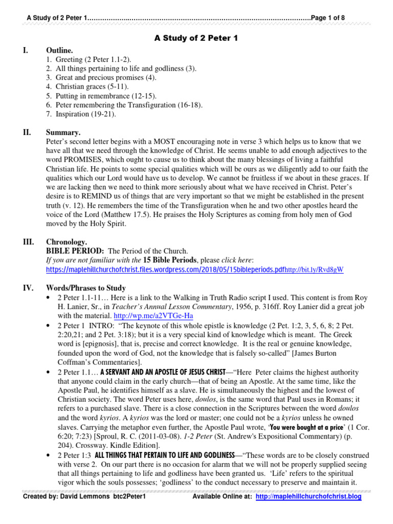 6101sg | PDF | Saint Peter | Grace In Christianity