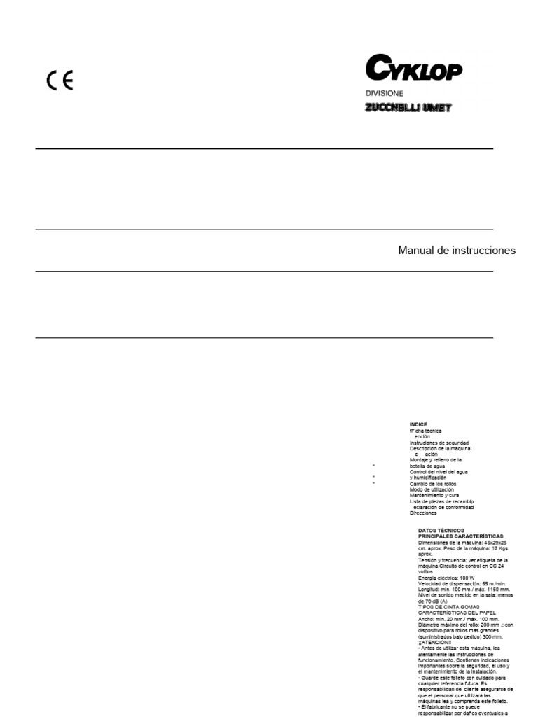 Lapomatic Manual ESP | PDF | Electricidad | Cantidades fisicas