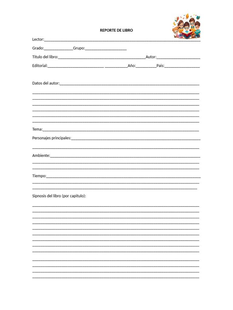 Reporte de Libro | PDF