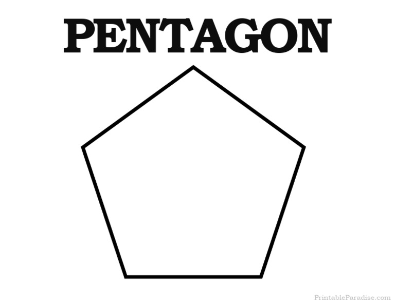 Pentagon Shape | PDF
