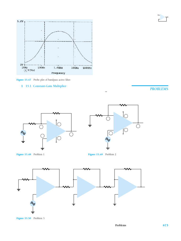 Operational Amplifiers Problems | PDF | Operational Amplifier | Amplifier