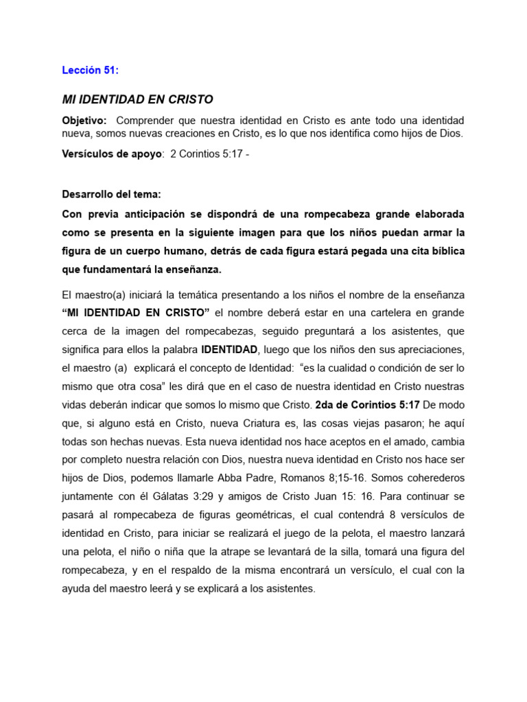 Mi Identidad en Cristo | PDF | Cristo (título) | Epístola a los gálatas