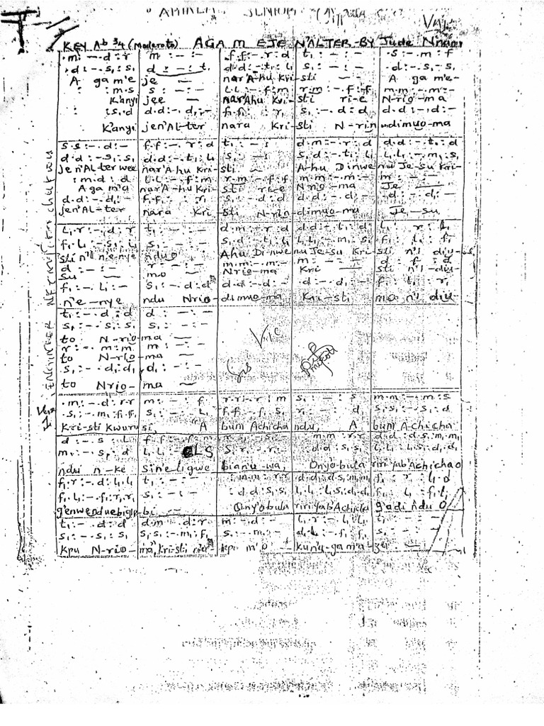 Agam Eje n'Altar | PDF