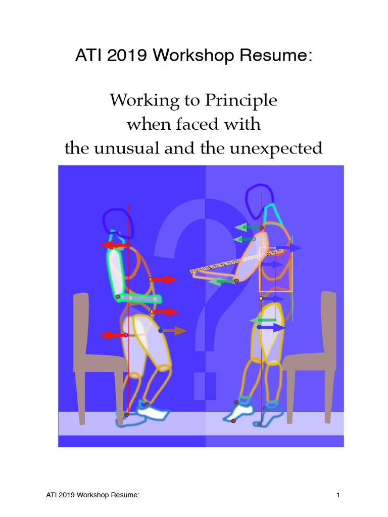ATI Workshop Resume, An Example of Working To Principle | PDF ...