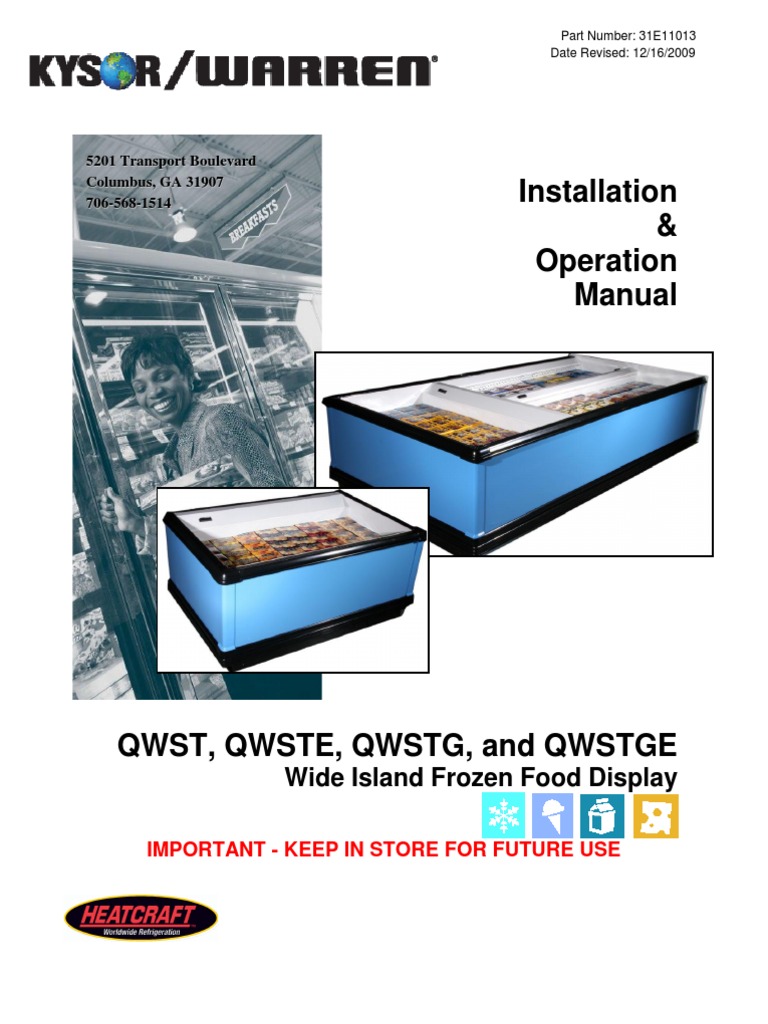 Warren Refrigeration | PDF | Hvac | Refrigeration