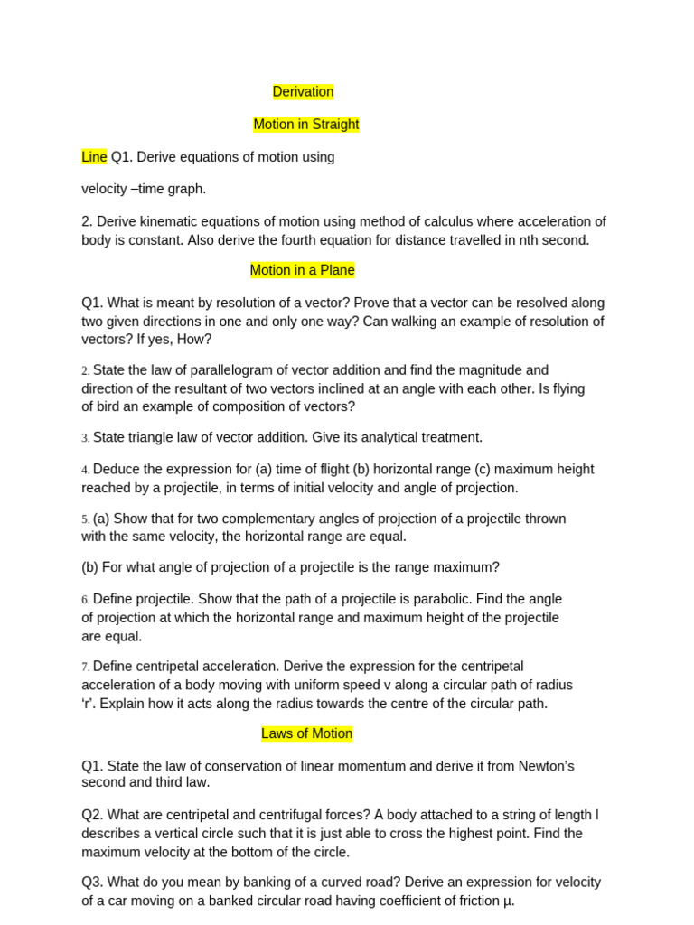 Oscillations Revision Worksheet 2 | PDF | Angular Momentum | Torque